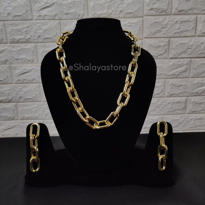 Gold Chain Set - Shalaya Store